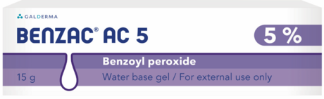 Benzac AC acne treatment gel 5%